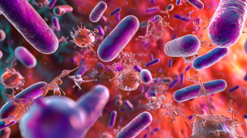 Bacterial Activity Stock Illustrations – 94 Bacterial Activity Stock ...