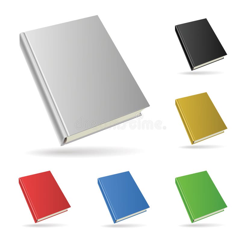 High Detailed Book Illustration Stock Vector - Illustration of purple ...