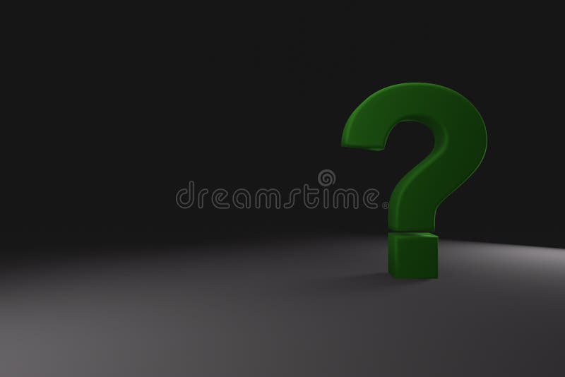 High Detailed 3D Font Character Question Mark `?`, 3D Detailed ...