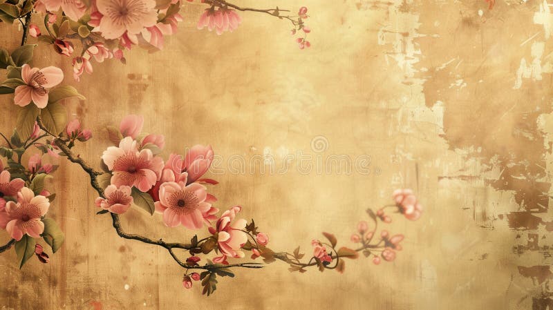 Divine Blessing. Heavenly Graceful Wallpaper Stock Illustration ...