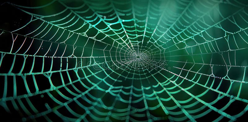 Intricate Beauty. Spider Web Background Exploration Stock Photo - Image ...