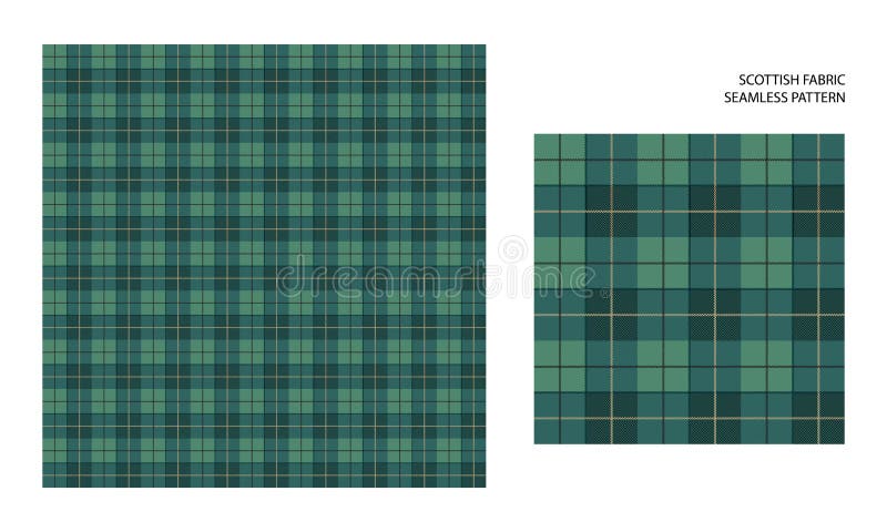 Scottish Tartan Seamless Pattern. Loops Simple Texture Background ...