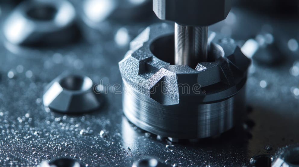 High-Durability Cutting Tool with Alumina Ceramic Components Stock ...