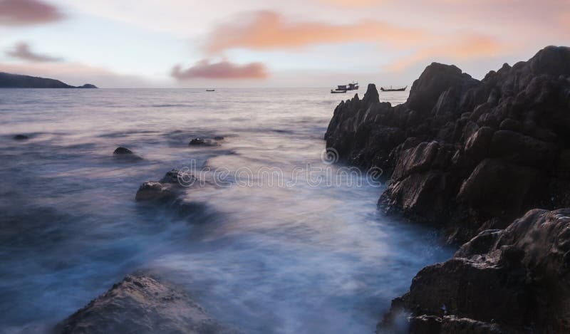 High Dynamic Range Technique, View Point, Phuket Thailand Stock Photo ...