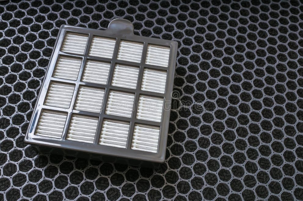 High Efficiency Particle and Carbon Air Filters Stock Photo - Image of ...