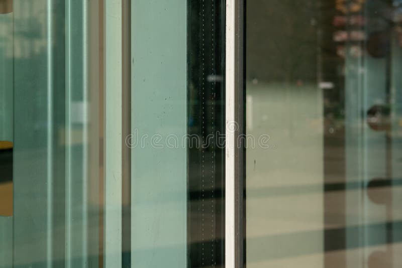 High Efficiency Window, Frame and Double Glazing Detail on Building ...