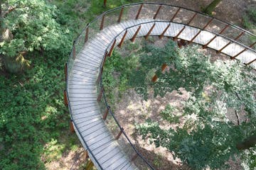 Handrailed Walkway Stock Photos - Free & Royalty-Free Stock Photos from ...