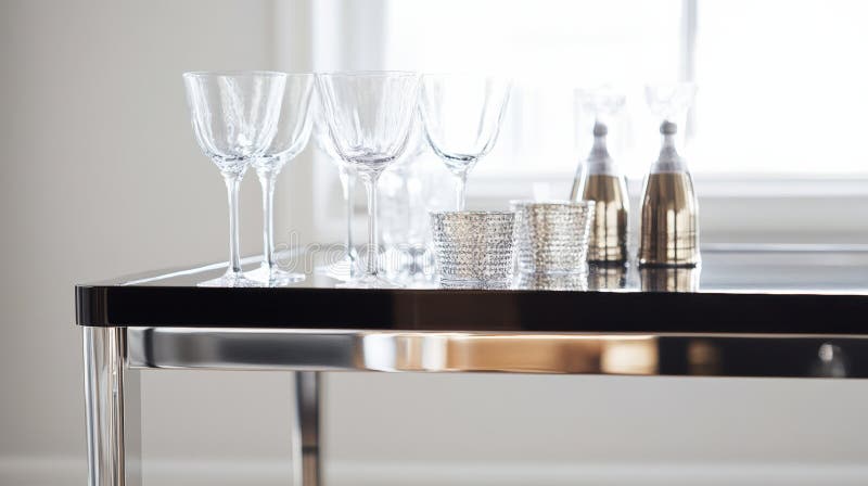 High End Extendable Dining Table Features Elegant Black Lacquer and ...