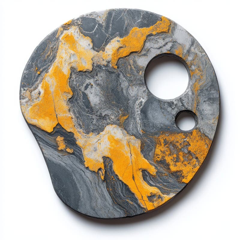 High-end Gray Stock Marble Sticker, Elegant in Shape, with a ...