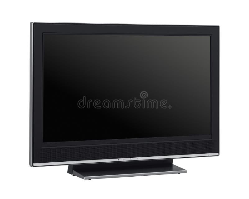 High end LCD TV stock photo. Image of flat, future, broadcast - 3789778