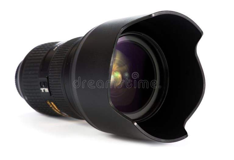 High End Lens for a DSLR Camera Stock Photo - Image of optical, action ...
