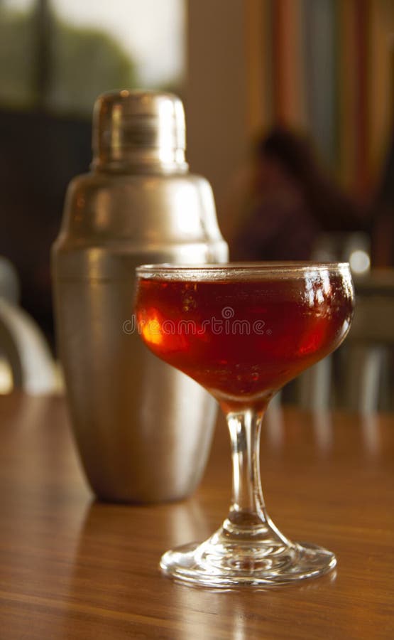 High End Restaurant Cocktail Stock Photo - Image of glass, beverage ...