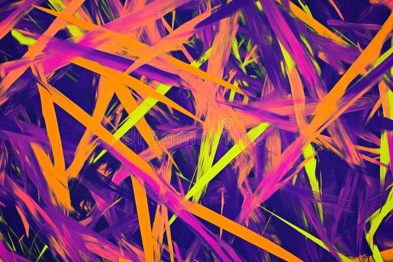 A High-energy Abstract Background with Sharp Angular Streaks of Neon ...