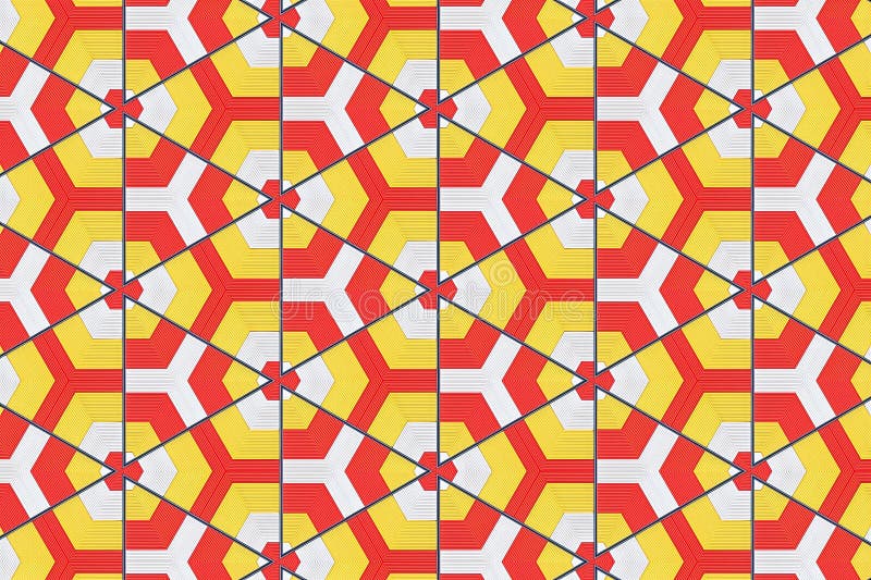 High-Energy Abstract Seamless Pattern with Glow Stock Illustration ...