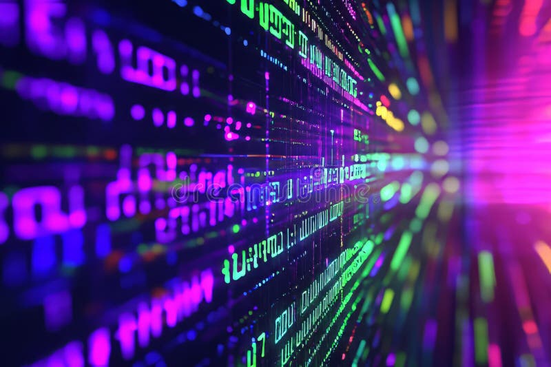 A High-energy, Colorful Abstract Background Showcasing Dynamic ...