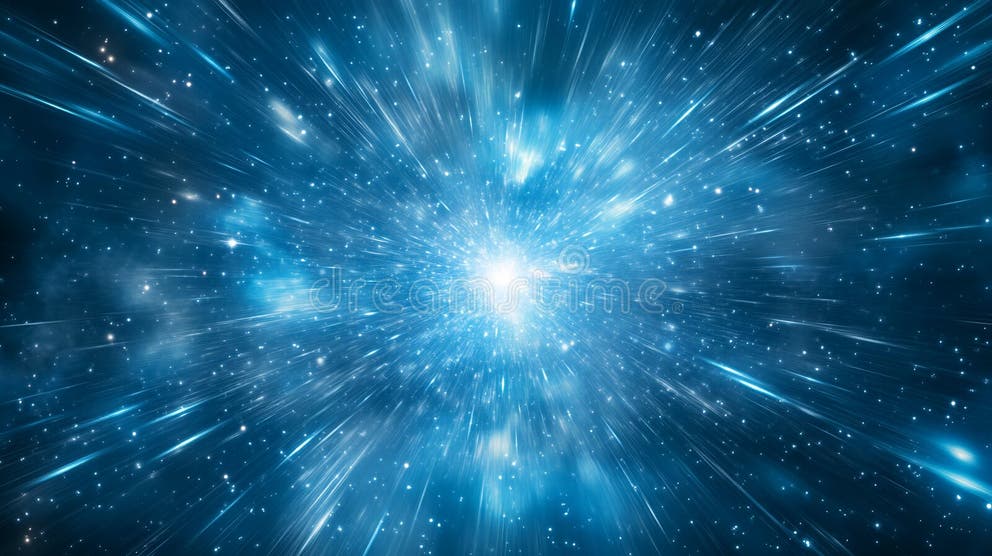 High-Energy Light Explosion with Glowing Rays and Disco Effects ...