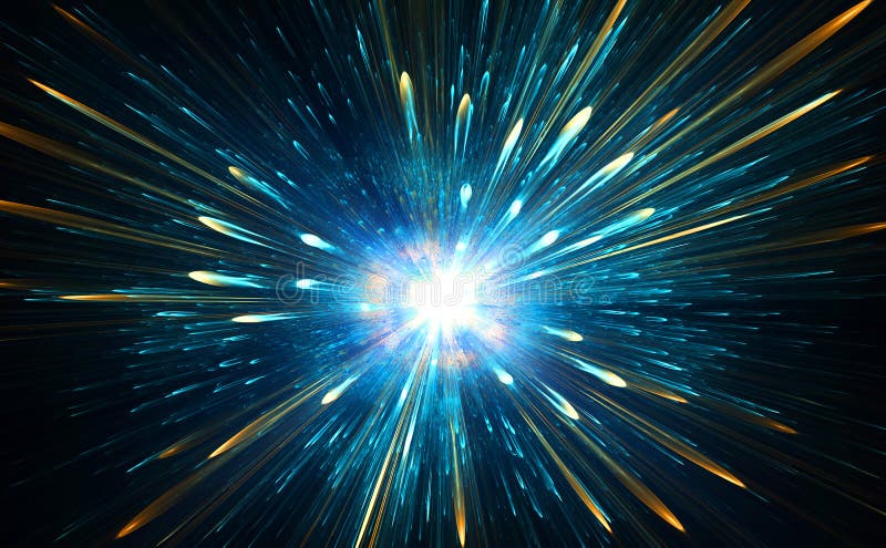 High Energy Elementary Particle. Synchronous Energetic Spectrum Stock ...