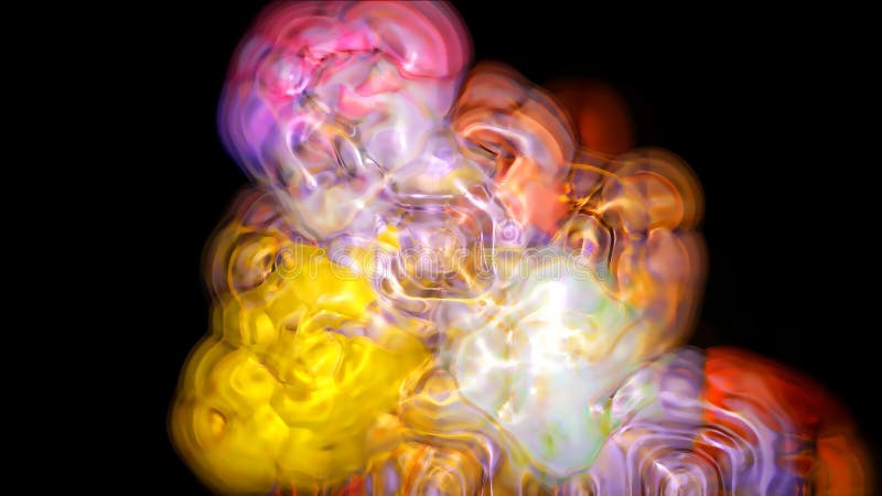 High Energy Vibrant Beautiful Background Stock Illustration ...