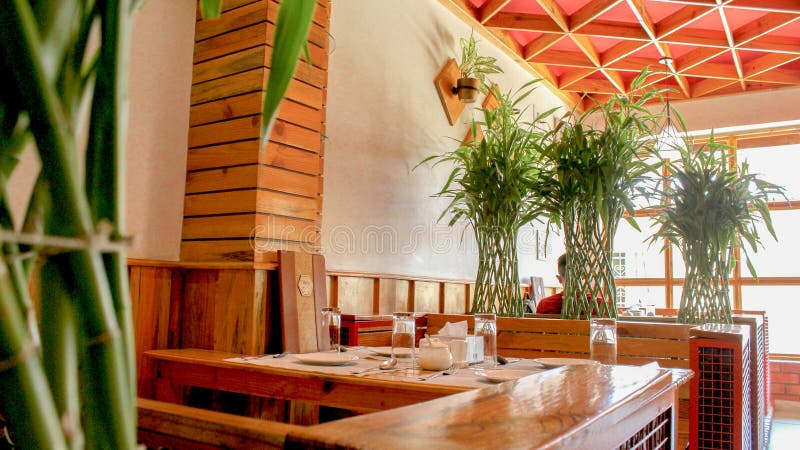 High Exposure Table in a Restraunt Stock Photo - Image of cafe, elegant ...