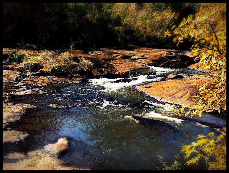 High falls state park stock image. Image of park, state - 108859579