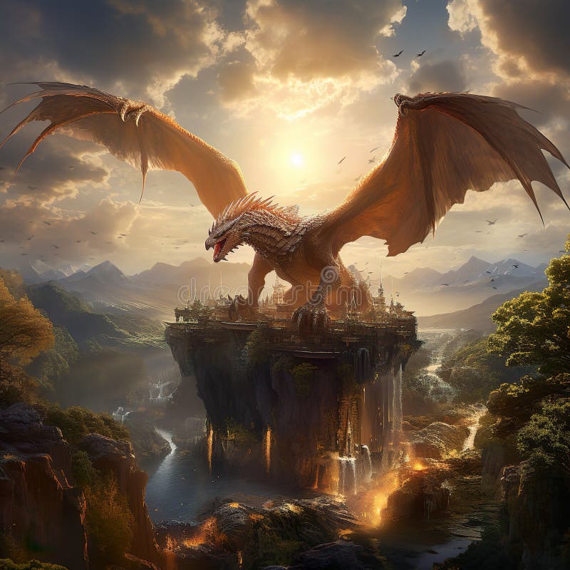 Mythical Dreamscape Stock Illustrations – 153 Mythical Dreamscape Stock ...