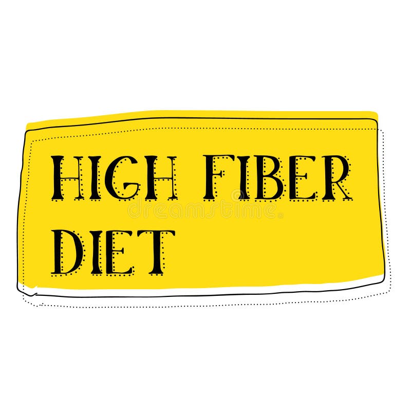 High Fiber Foods Vector Infographics Stock Vector - Illustration of ...