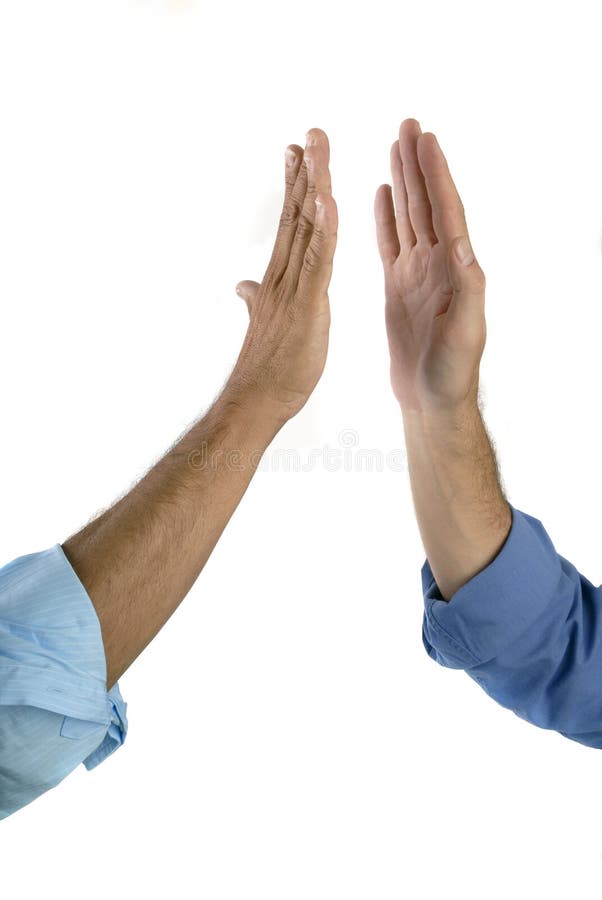High Five stock photo. Image of contract, reconciliation - 10183606