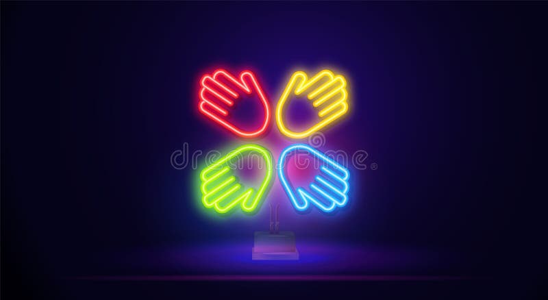 High Five Hands Logo Stock Illustrations – 158 High Five Hands Logo ...