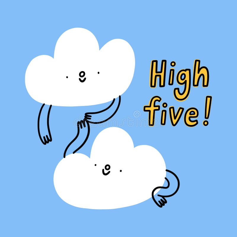 Cute High Five