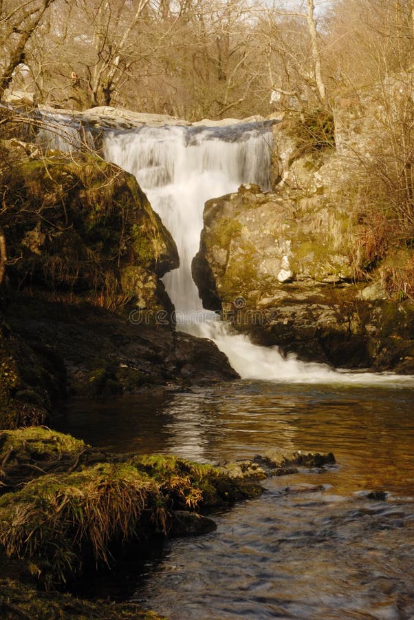 High Force waterfall stock photo. Image of outdoors, high - 30470098