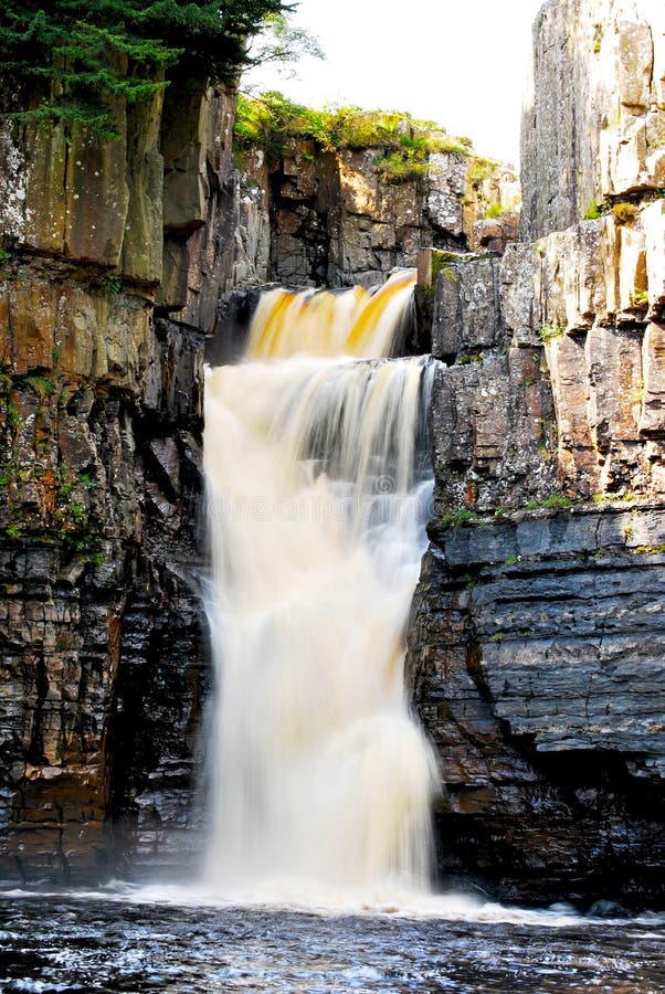 High Force stock image. Image of river, geological, water - 15846271