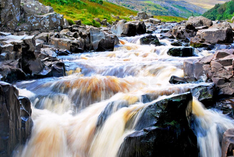 High Force stock image. Image of outdoor, water, crags - 15846299