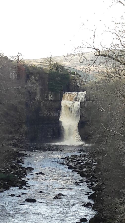 High force stock image. Image of geology, waterfall, river - 83925029