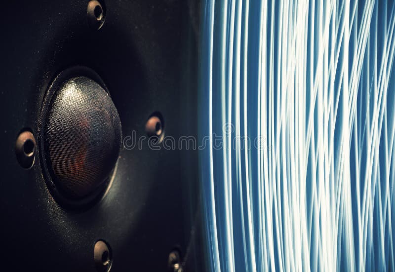 High Frequencies of a Tweeter Stock Image - Image of loud, audio: 61464845