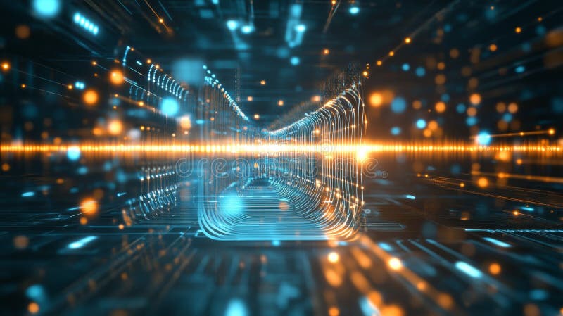 High Frequency Radar Application with Dual Gate MOSFET Technology Stock Illustration ...