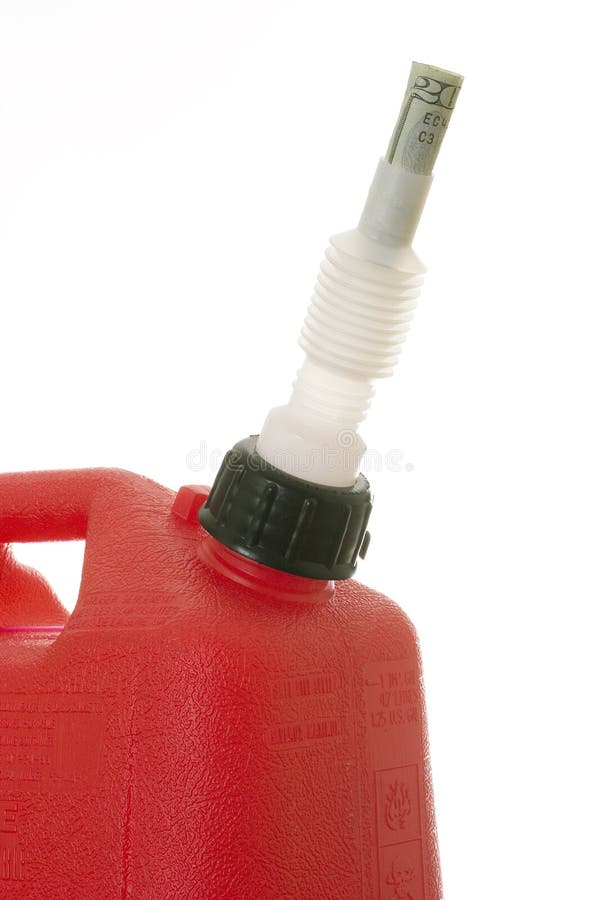 Little Red Gas Can stock image. Image of regular, conserve - 276677