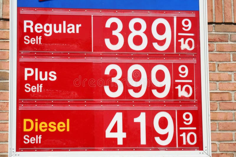 High gas prices stock image. Image of travel, background - 6448757