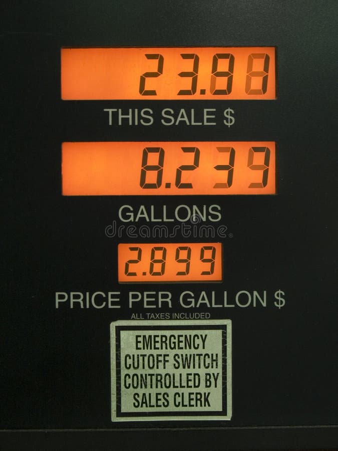 High gas prices stock image. Image of clouds, gallons, numbers - 718629