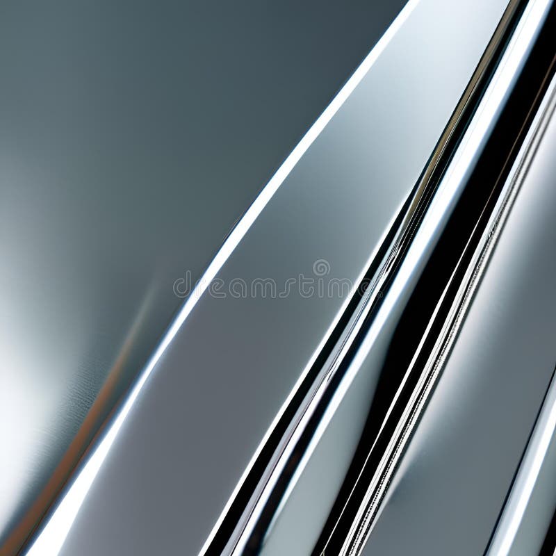 A High Gloss Metal Background with a Smooth Reflective Surface Stock ...