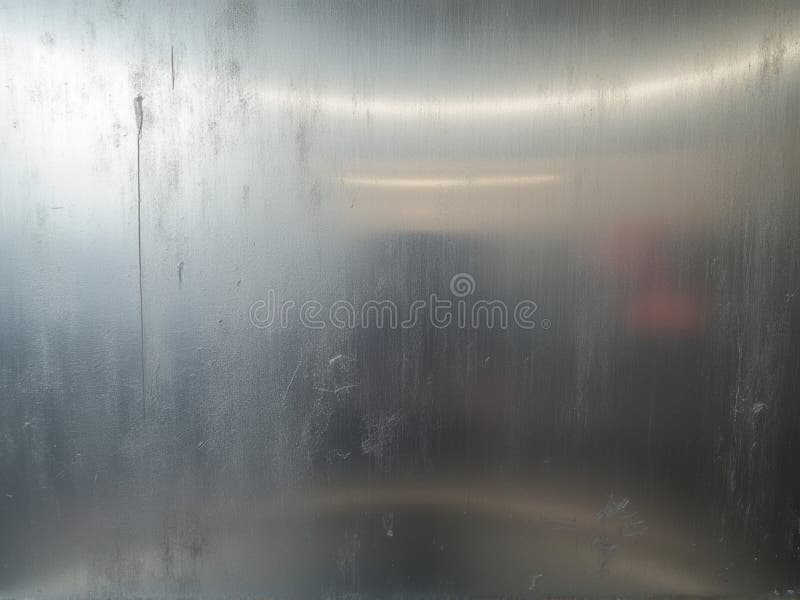 High-gloss Metal Texture with Distorted Reflection, Ai Stock ...