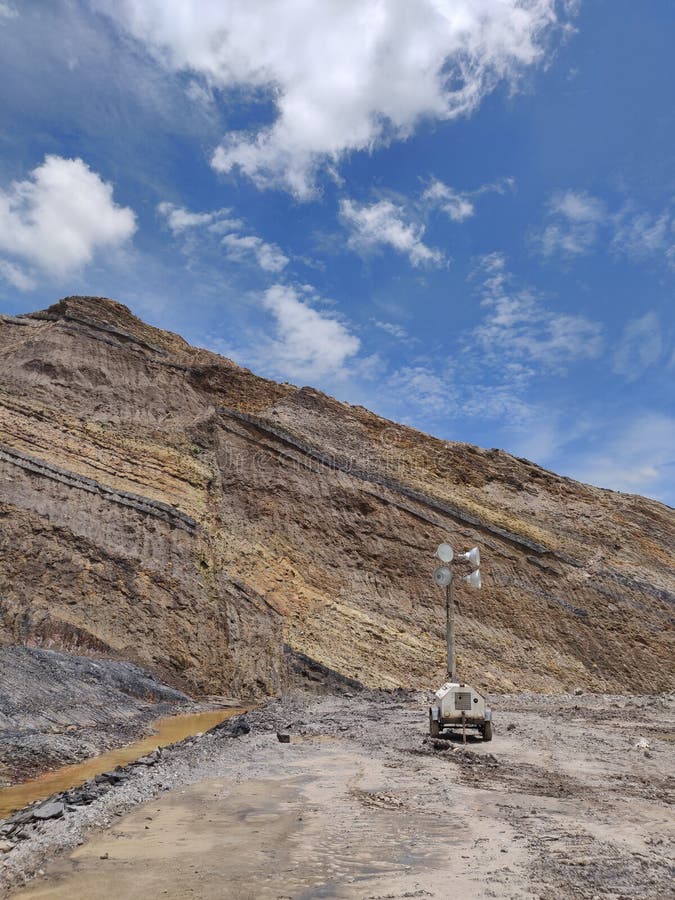 High Grade Coal Mine, Coal Layer Stock Image - Image of nature, mines ...