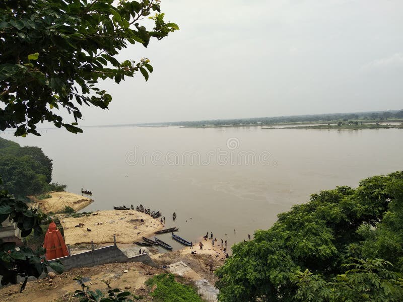 High ground stock photo. Image of ground, river, temple - 131476916