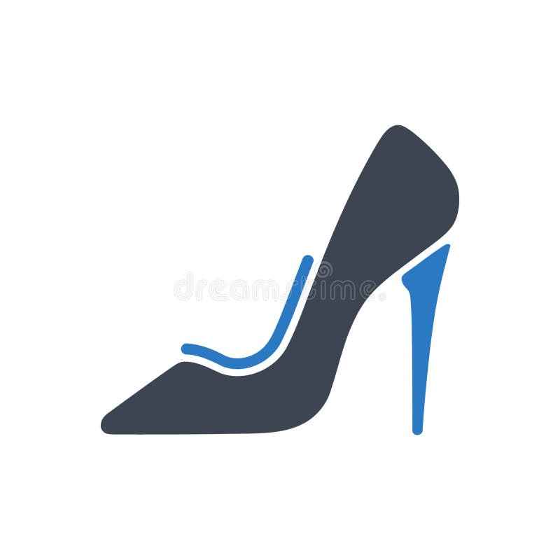 High Heel Icon stock vector. Illustration of symbol - 361728479