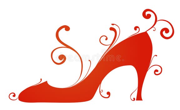 Elegant High Heel Shoe Silhouette Stock Illustrations – 4,282 Elegant ...