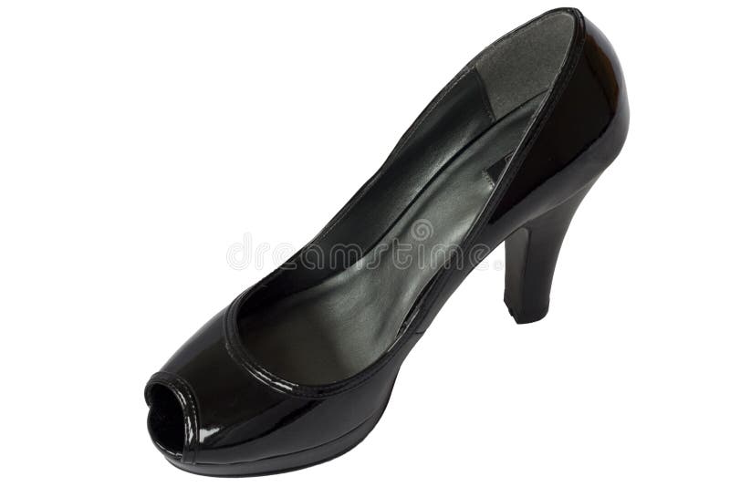 High heel shoe stock image. Image of leather, luxury, female - 4971623