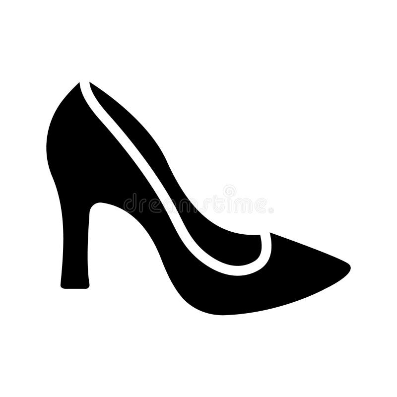 High Heel Shoes Icon, Wedding Gift, Expensive Shoes Stock Vector ...