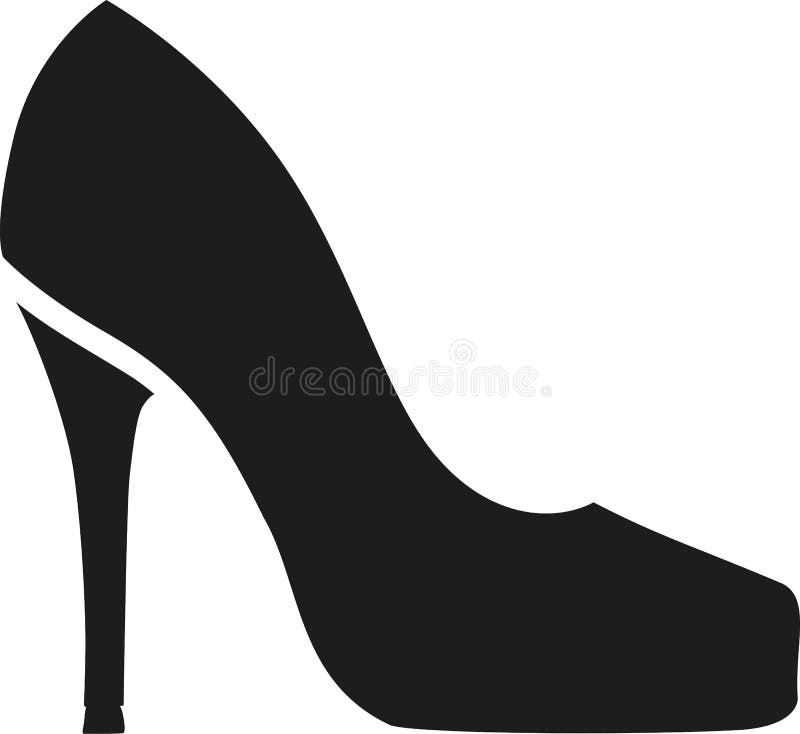 High Heel Woman Shoe Stock Illustrations – 8,874 High Heel Woman Shoe ...