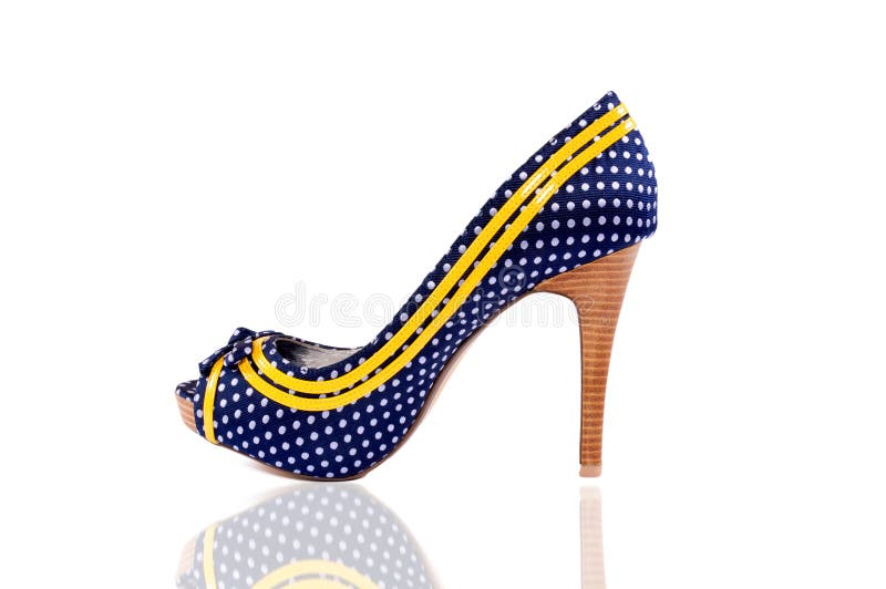 High heels reflection stock image. Image of footwear - 26555491