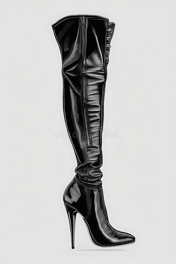 High Heels Stylish Sketch Illustration Stock Illustration ...