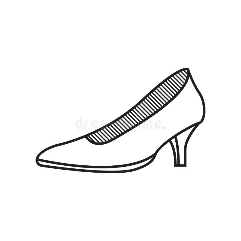 High Heels. Vector Illustration Decorative Design Stock Vector ...